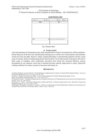 KAIZEN: A Lean Manufacturing Technique | PDF