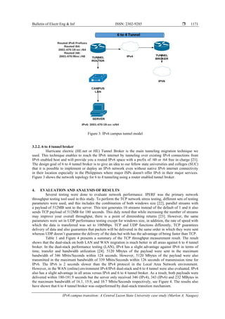IPv6 campus transition: A Central Luzon State University case study | PDF