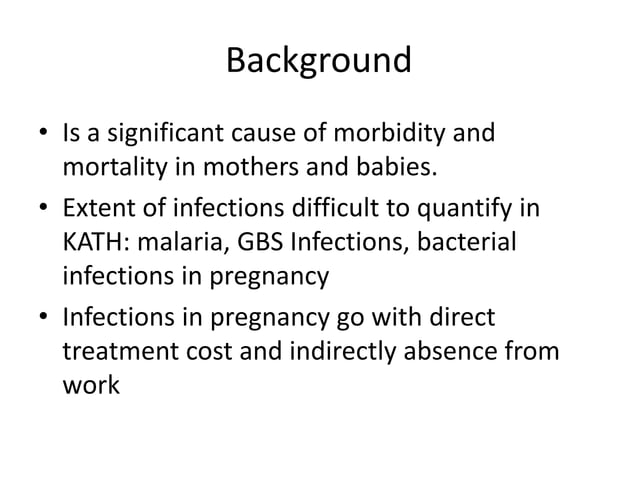 MATERNAL INFECTIONS IN PREGNANCY.pptx | Pregnancy | Reproductive Health