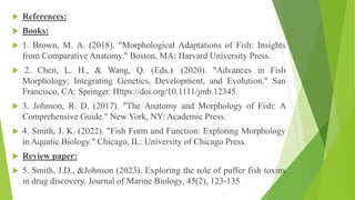 Puffer fish introduction, Morphology and its behaviour characteristics ...