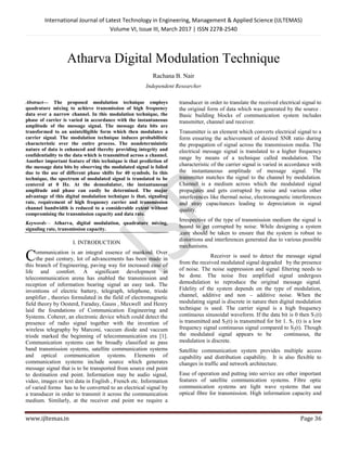 Atharva Digital Modulation Technique | PDF
