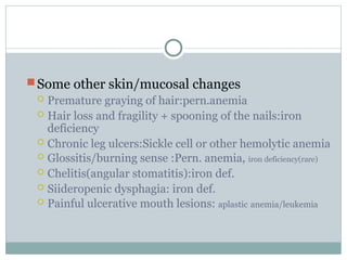Anemia presentation good for students with basic information | PPT