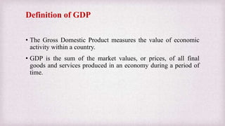 GDP Growth and its Importance | PPTX | Economy | Business and Finance