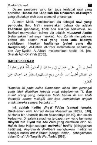 36 hadits hadits palsu dan lemah yang sering disebut di bulan ramadhan ...