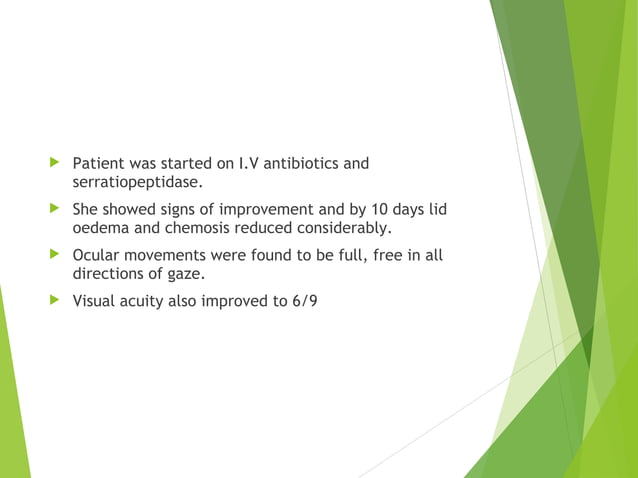 Orbital Hemorrhage Following Trivial Trauma | PPT