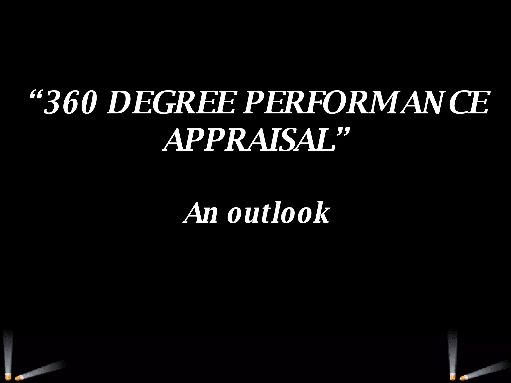 360 Degree Performance Appraisal | PPT