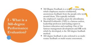 360 - Degrees Performance Evaluation - Najma Kazi | PPTX