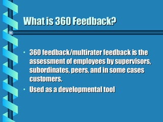 360 Feedback New | PPT