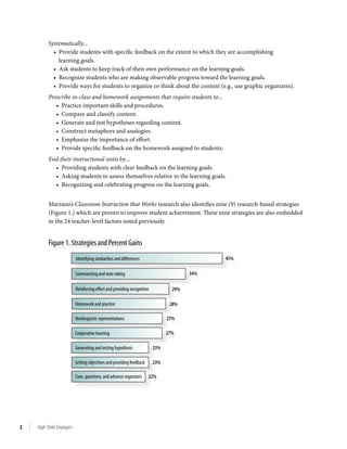 360 Marzano Strategies | PDF