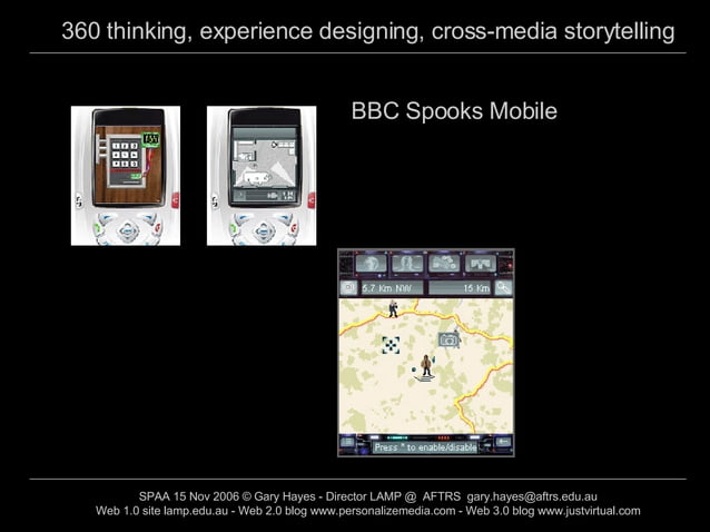 360 thinking, experience designing, cross-media storytelling | PPT