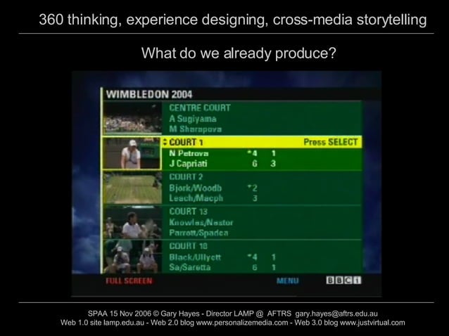 360 thinking, experience designing, cross-media storytelling | PPT