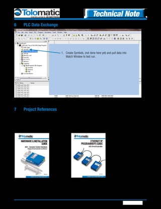 How to setup ACS Controller and Omron CJ2M PLC EtherNet/IP ...