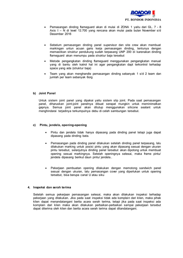 360141585 metode-kerja-pemasangan-external-wall | DOC