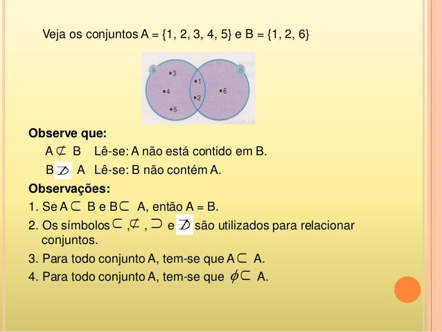 Matematica - conjuntos