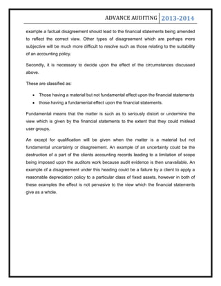 Audit on compay- company audit | PDF