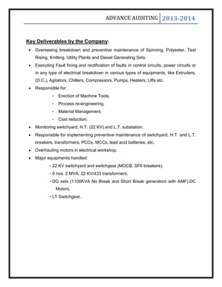 Audit on compay- company audit | PDF