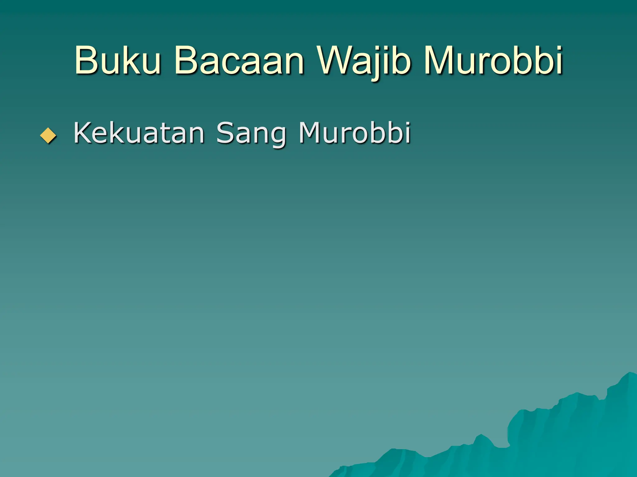 Profil-Murobbi.pptx aaaaaaaaaaaqqqqqqqaq | PPTX