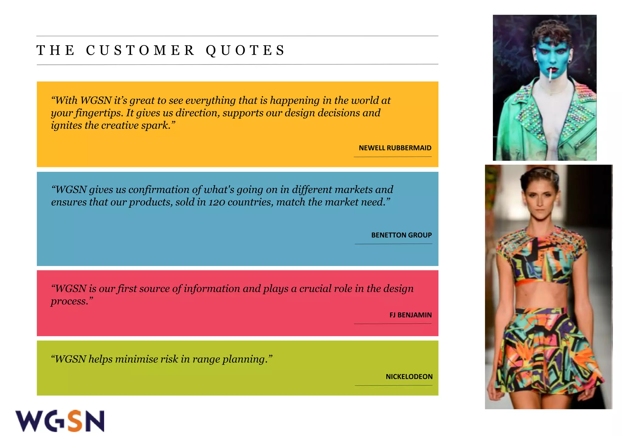 WGSN_Overview_V1 | PDF