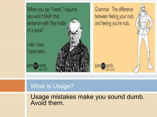 Common Grammar Mistakes explained in simple words.ppt