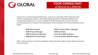 Joshua AEM | PPTX