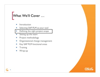 SAP Product Lifecycle Management: Implementation Tip, Tricks and ...