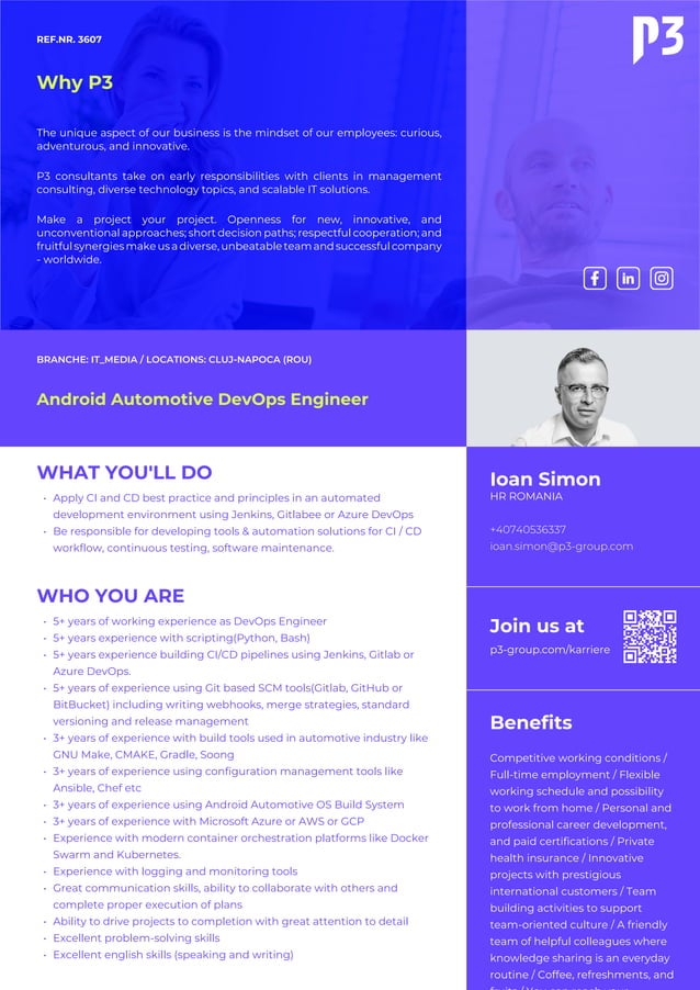 Android Automotive DevOps Engineer Description | PDF