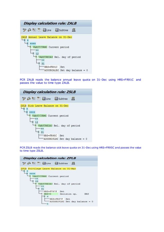 How to create Leave balance carry forward in SAP HCM | DOCX | Technology & Computing