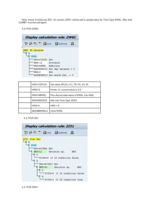 How to create Leave balance carry forward in SAP HCM | DOCX | Technology & Computing