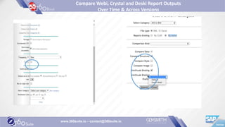 360Bind Automate Business Objects regression testing | PPTX