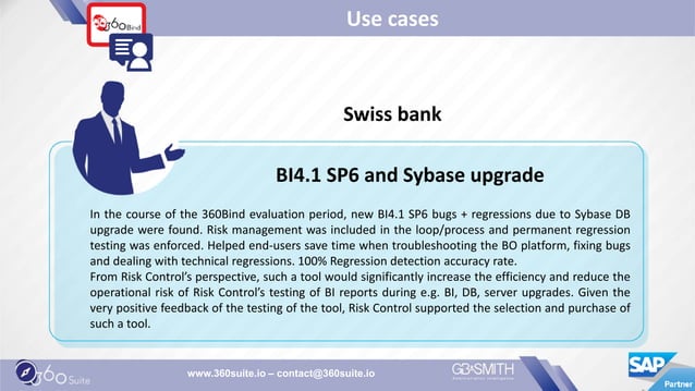 360bind Automate Business Objects Regression Testing Ppt 9856