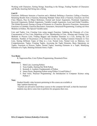 360 b sc(cs) - semester v ku | PDF