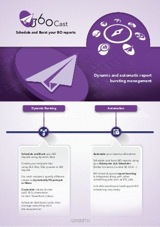 360cast datasheet for SAP BusinessObjects | PDF | Business | Business ...