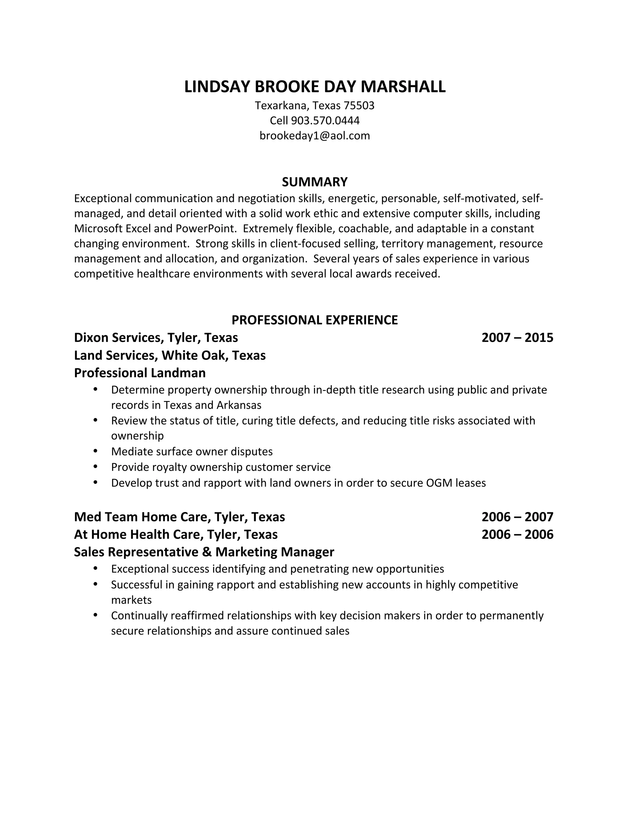 BrookeMarshall_Resume | PDF