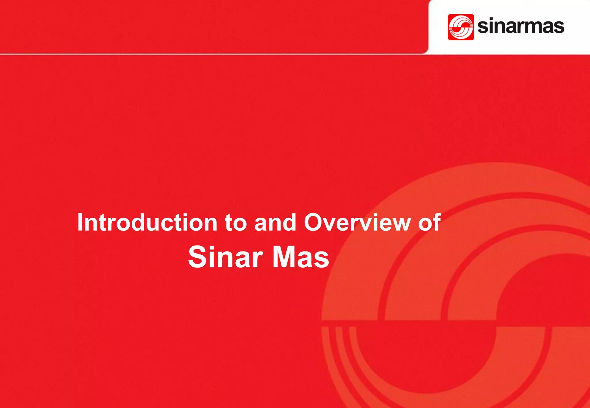 Sinar Mas Group Profile | PDF