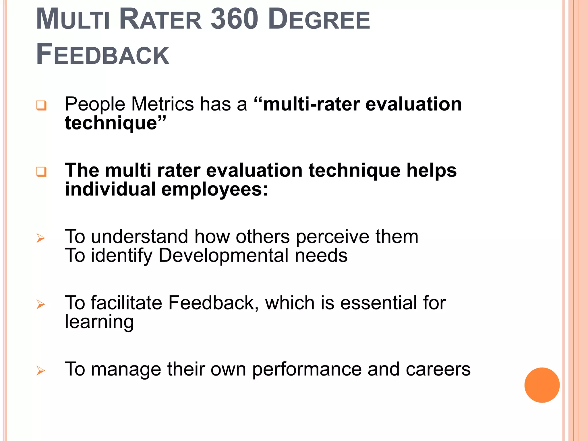 360 degree appraisal system | PPTX