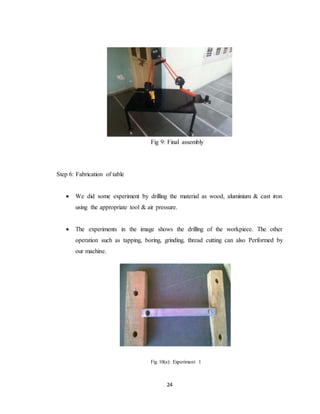 360 degree flexible drilling machine | DOCX