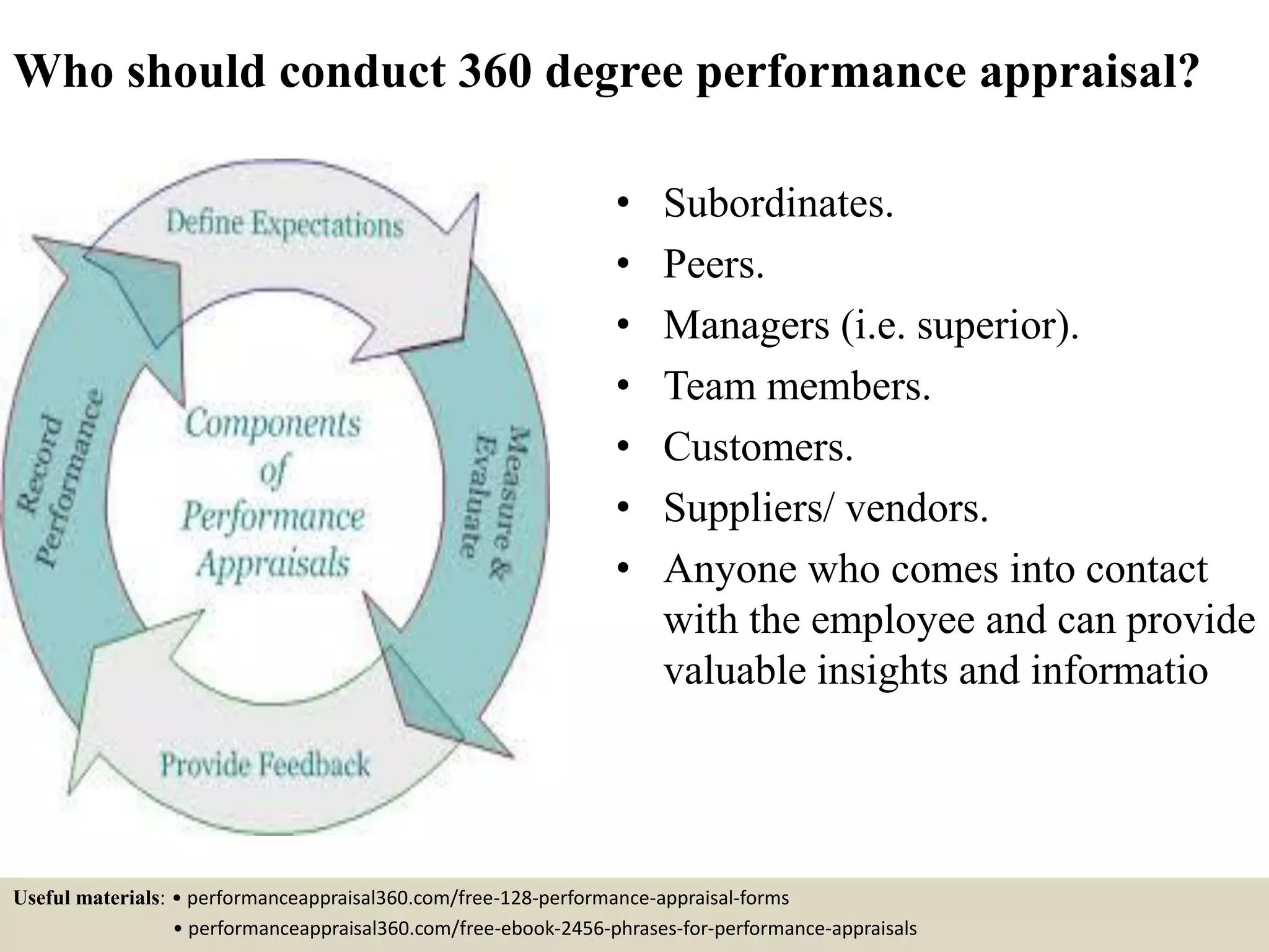 360 degree performance appraisal | PDF