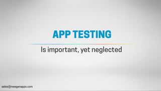 360 degree quality assurance solution for apps | PPT