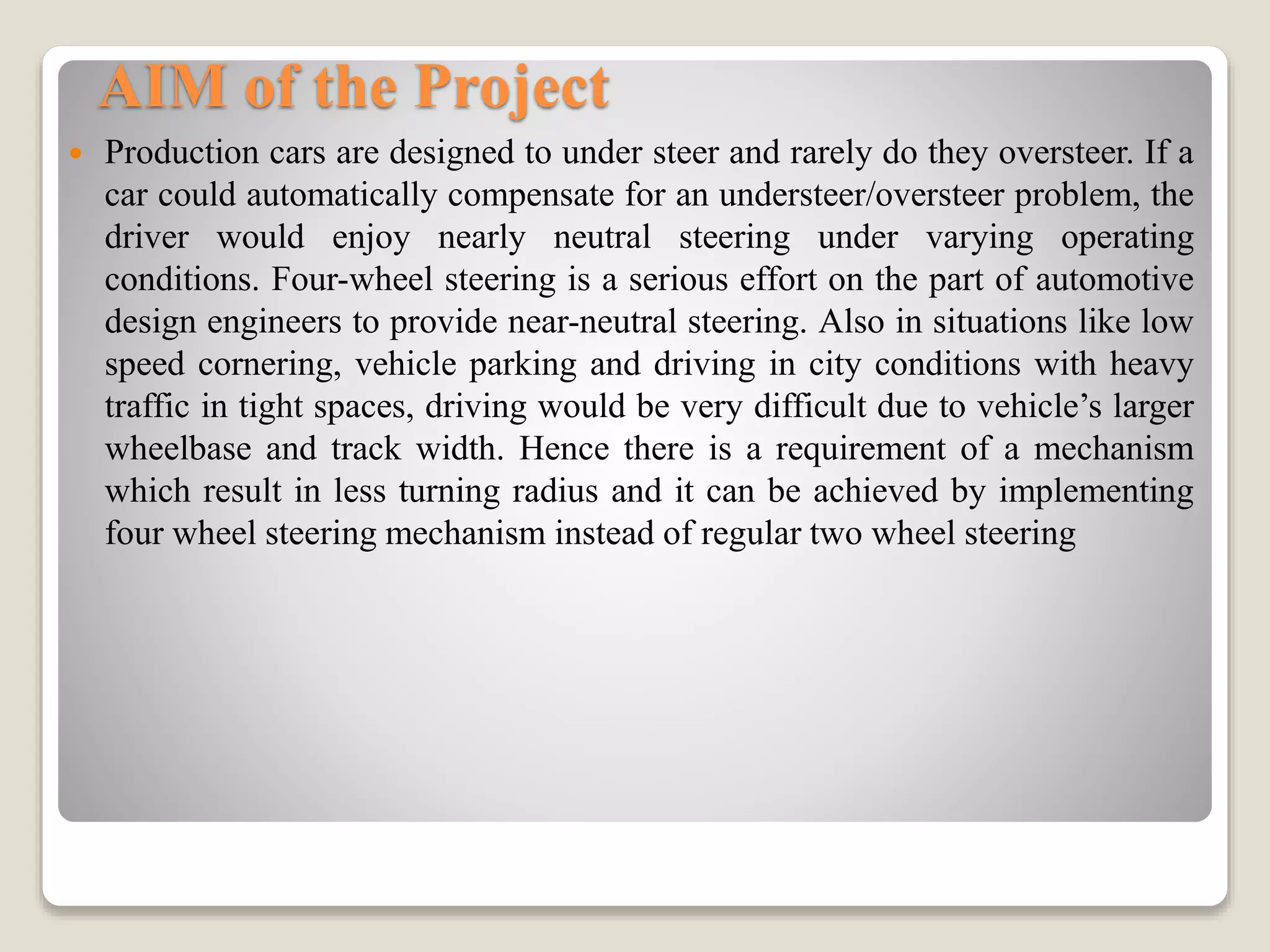360 degree Steering Android.ppt