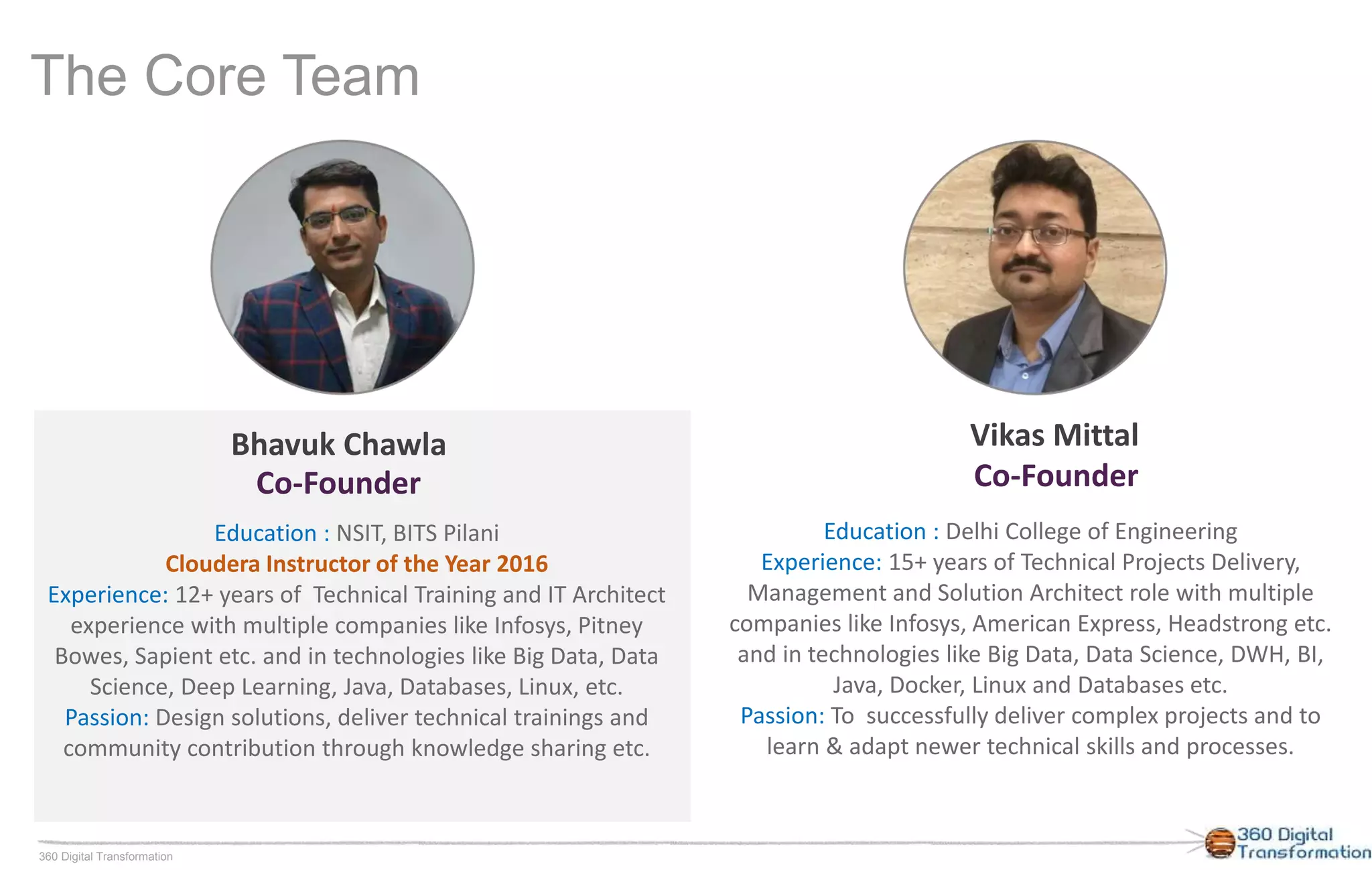 360 digital transformation profile | PPT