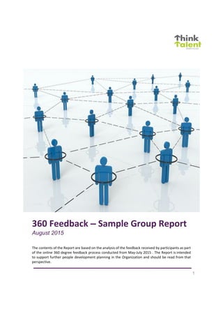 Sample 360 feedback Group Report | PDF
