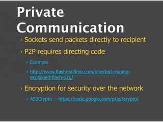 P2P vs Sockets: Communication on the Flash Platform | KEY