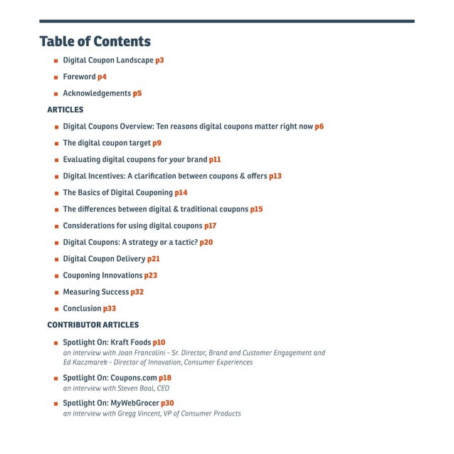 Couponing in the Digital Age: A 360i Playbook for CPG Brands | PDF