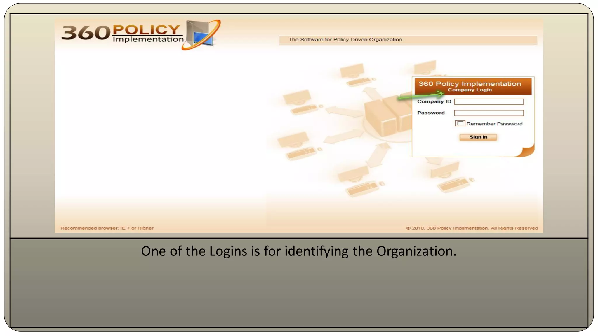 360 Policy Implementation User Interface Presentation. | PDF ...