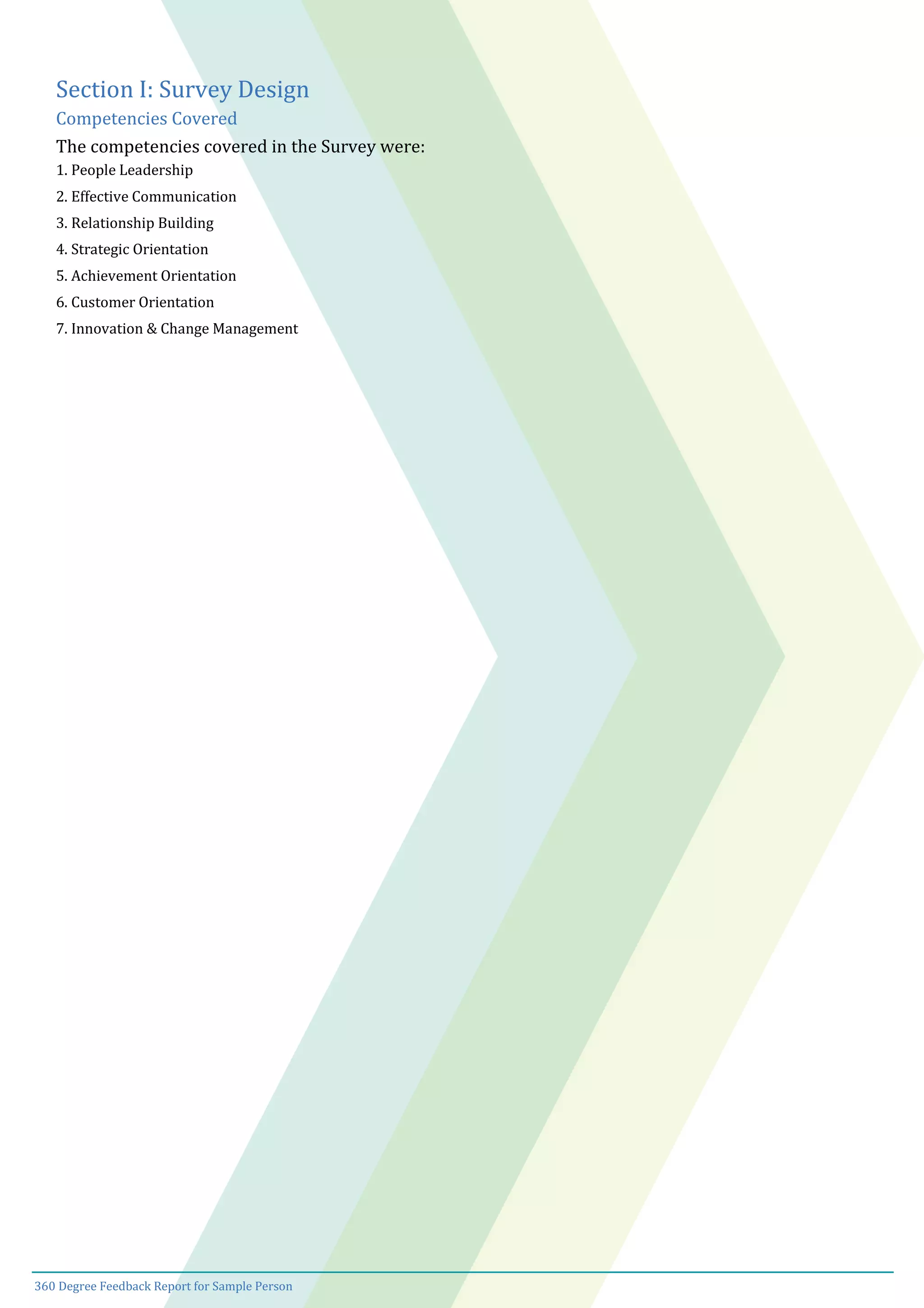 Sample 360 Feedback Report | PDF