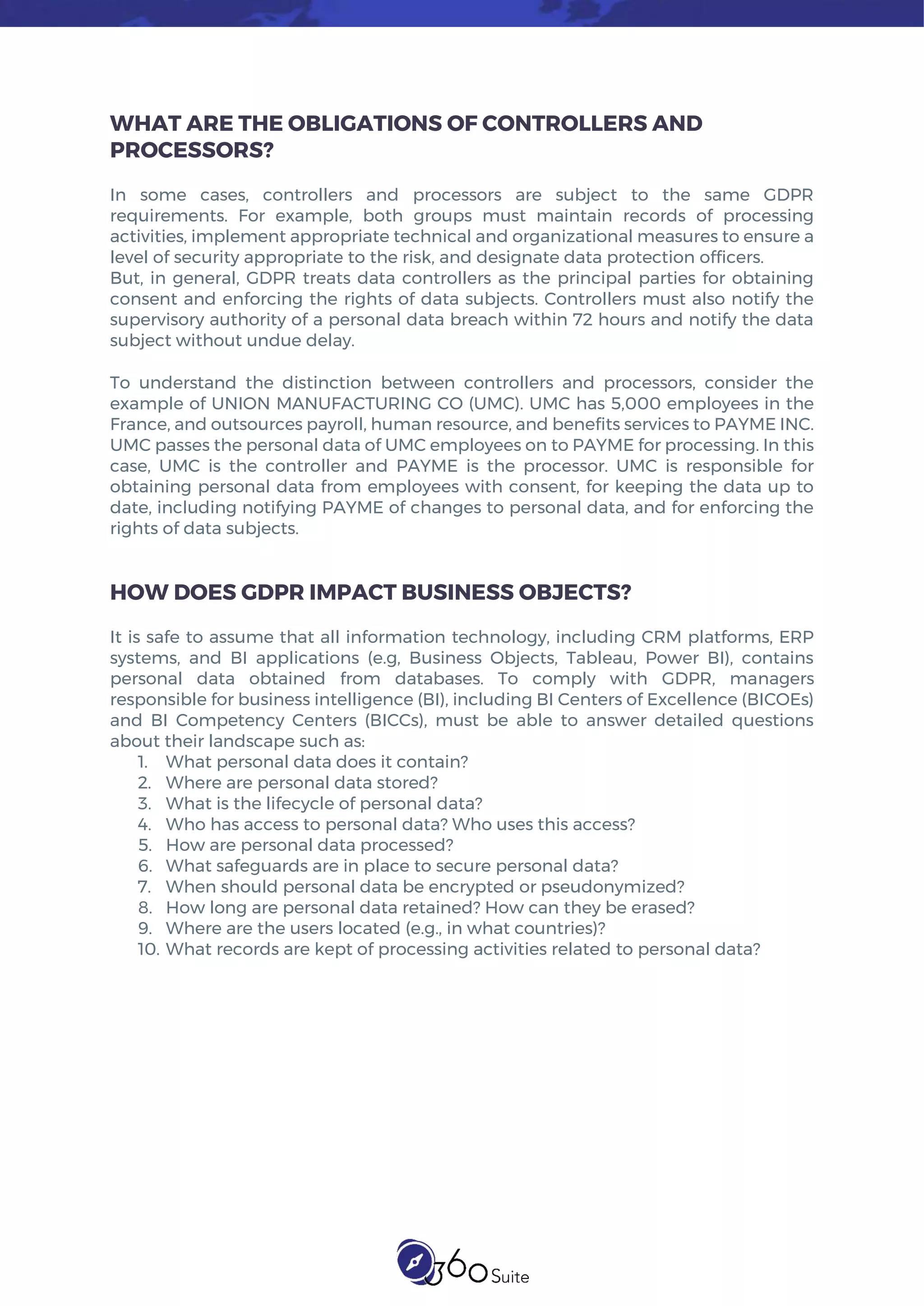 GDPR and Analytics | PDF