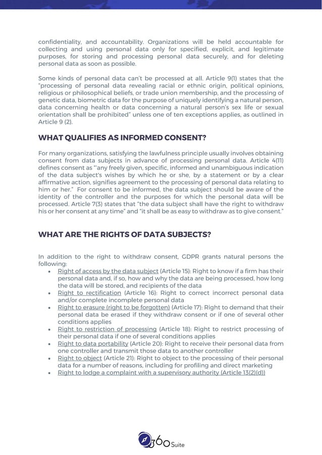 GDPR and Analytics | PDF