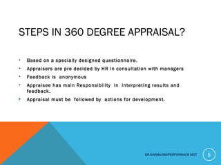 Designing a perfect 360 degree Performance assessment Model | PPT