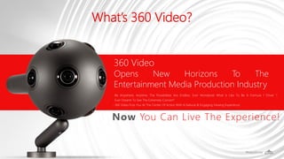 360 Degree Video Production | PDF