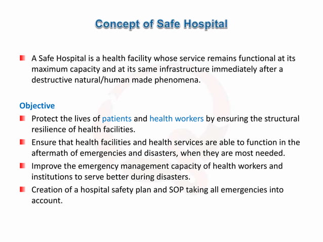 HOSPITAL safety Indexx For Education Use | PPTX
